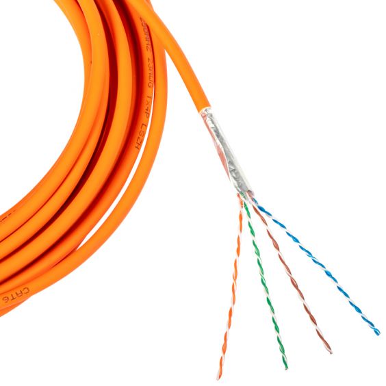 Câble réseau RJ45 4 paires catégorie 6 - F/FTP 23 AWG Touret 1000m