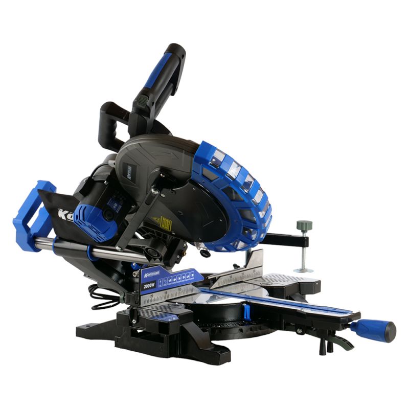 Scie à onglet radiale 2000W 305 mm laser double inclinaison KORMAN